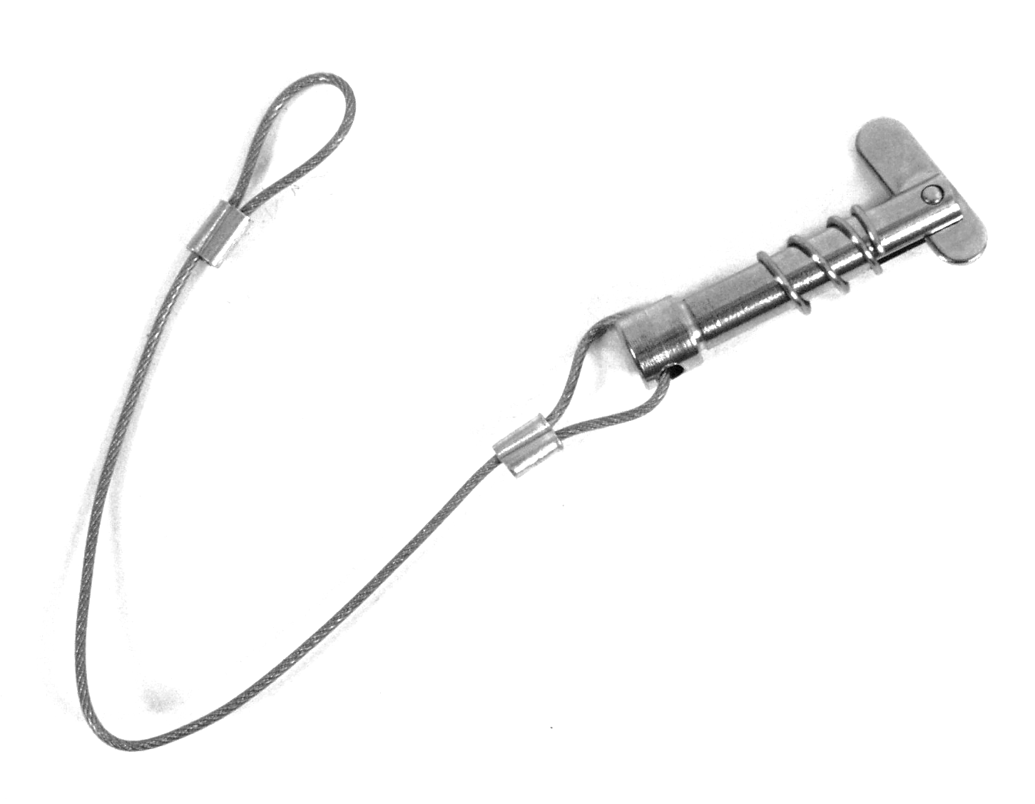 Quick Release Pin With Cable And Eye , 1/4 Quick Release Pin With Cable And Eye , 1/4