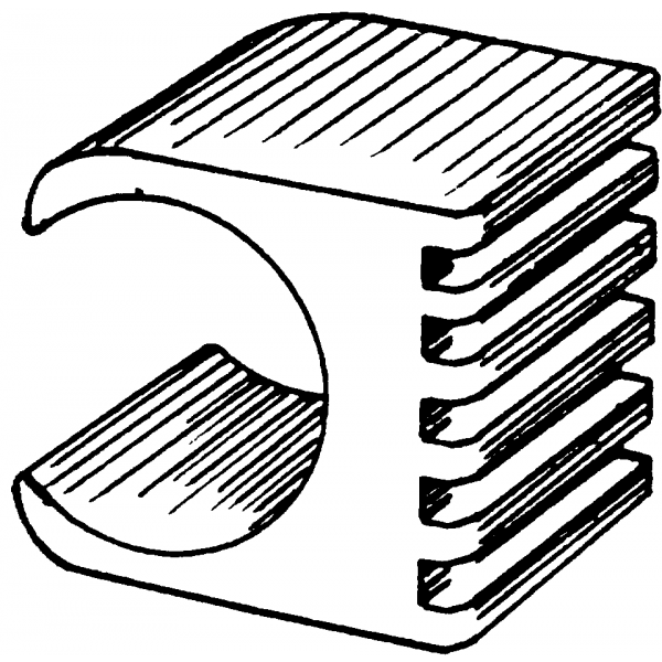 Window Spacer ,7/8" Window Spacer - White , 1" Window Spacer - White ...